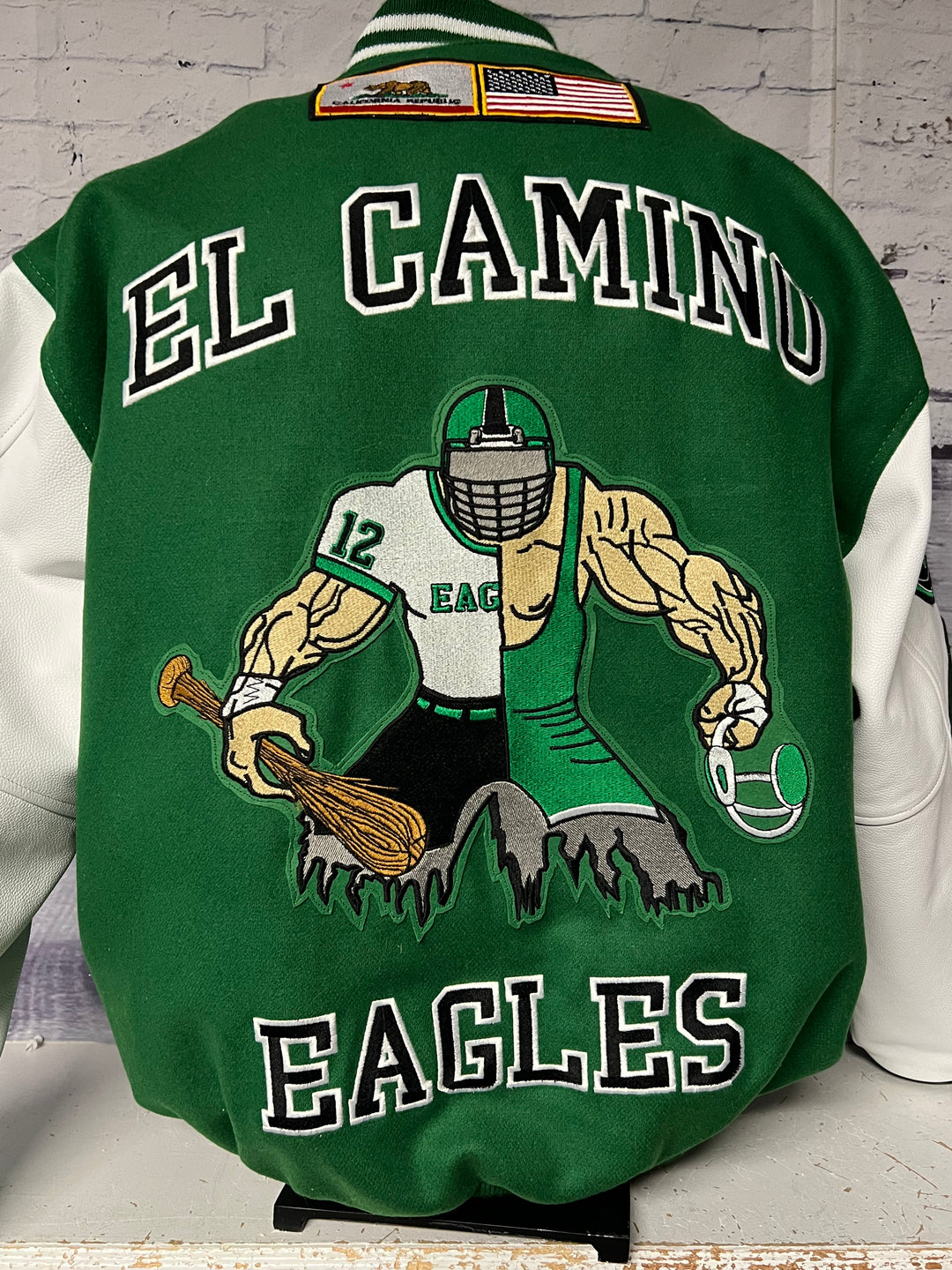 Jacket, Back Designs, 8 Custom Patches – Build Your Jacket